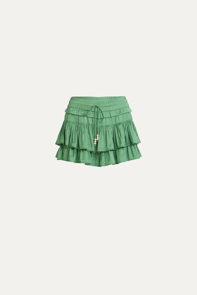 Harmony Frill Short | Frill Short | Afterpay | FLANNEL