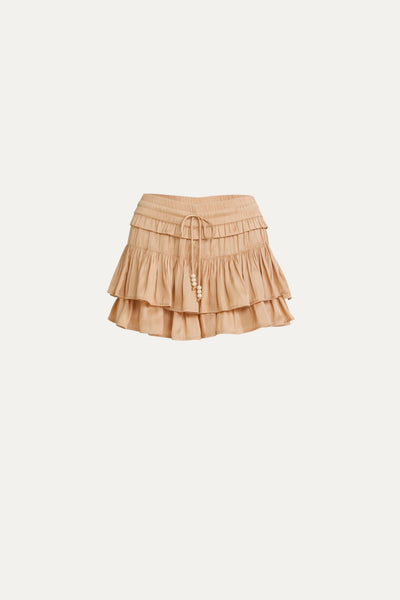 Harmony Frill Short | Frill Short | Afterpay | FLANNEL