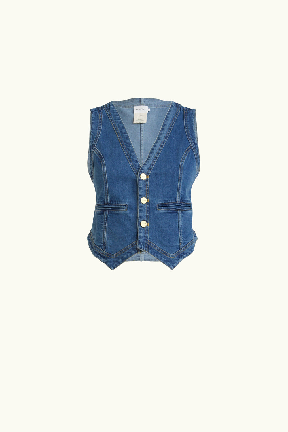 Raven Denim Vest | FLANNEL